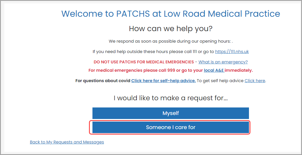 PATCHS – Online Consultation Solution – Glenroyd Medical